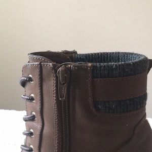 Call It Spring | Shoes | Call It Springs Heeled Brown Boots | Poshmark